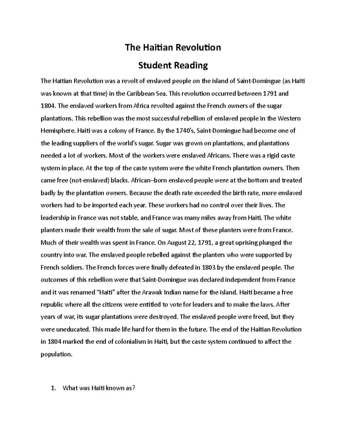 022E7A3D-C61C-4FCC-AF15-FFAE7A0876B2 22817 - The Haitian Revolution ...