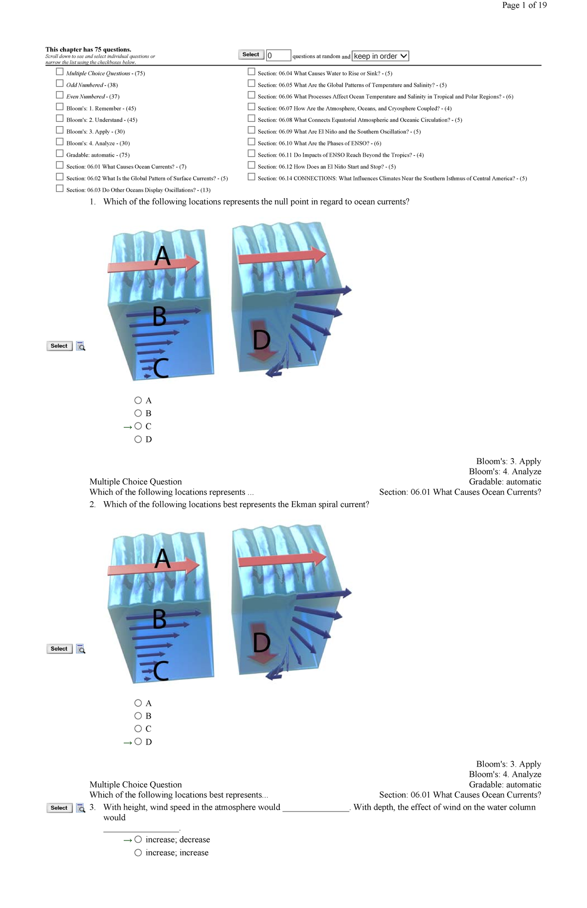 Pdf - Practice questions - Page 1 of 19 This chapter has 75 questions ...