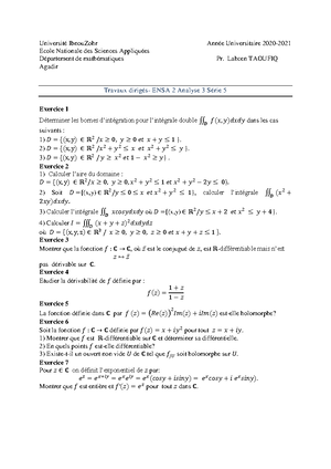 Analyse 1 résumé 01 - Analyse 1 (rÈsumÈ de cours) Patrick Delorme ...
