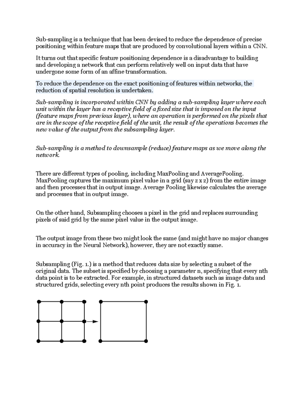 Sub-Sampling - sub sampling - Sub-sampling is a technique that has been ...