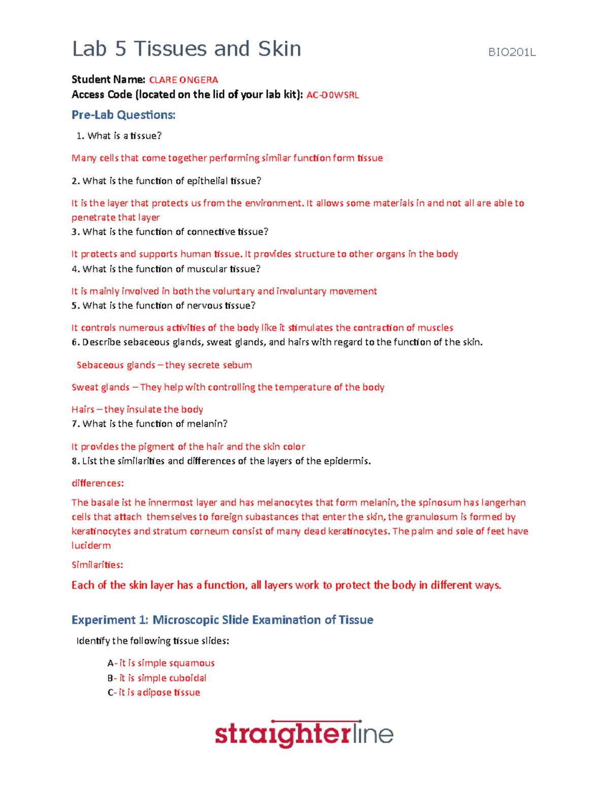 LAB5WORD for the class - PTA 115 - Studocu