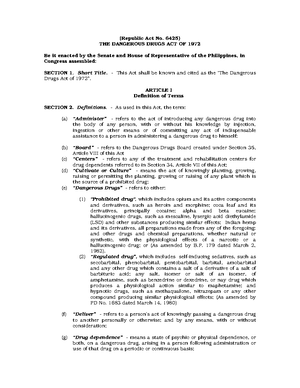 RA 7432 - Senior Citizens Act - REPUBLIC OF THE PHILIPPINES CONGRESS OF ...