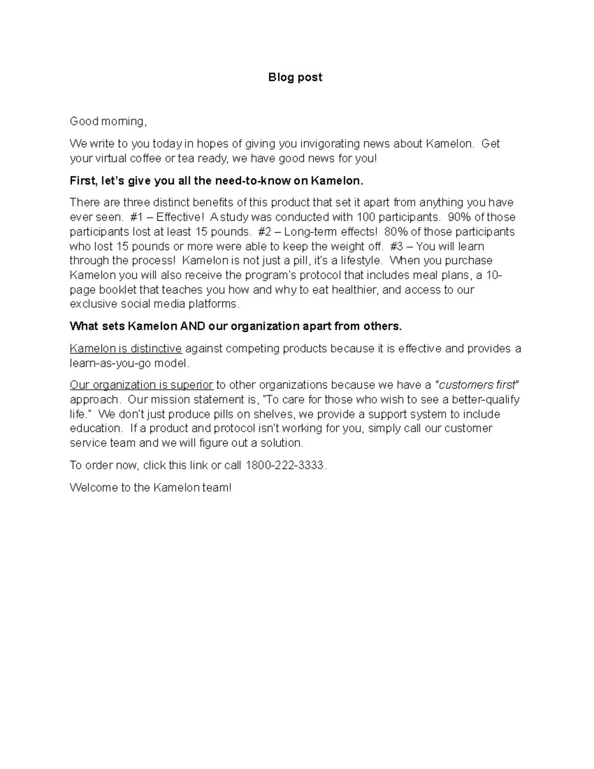 Blog post - Blog post - part of the communication portfolio required ...