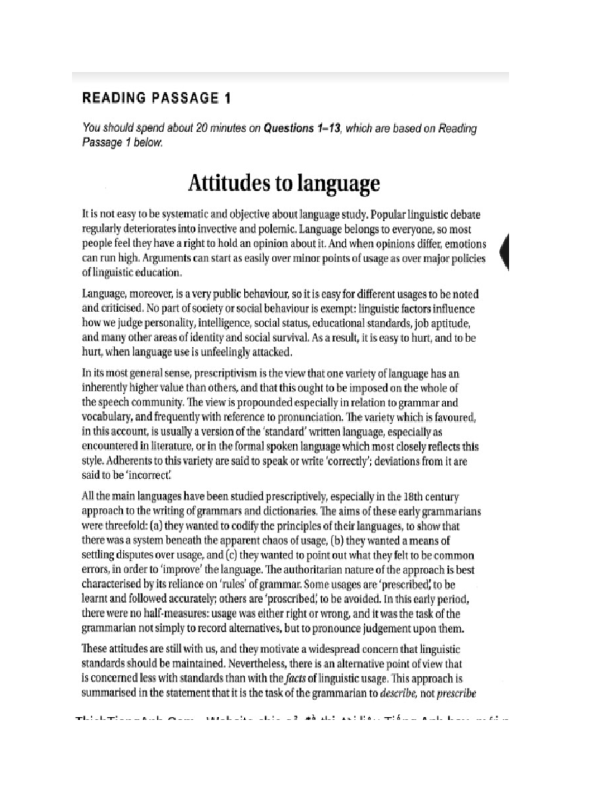 Difficult Reading - English - Studocu