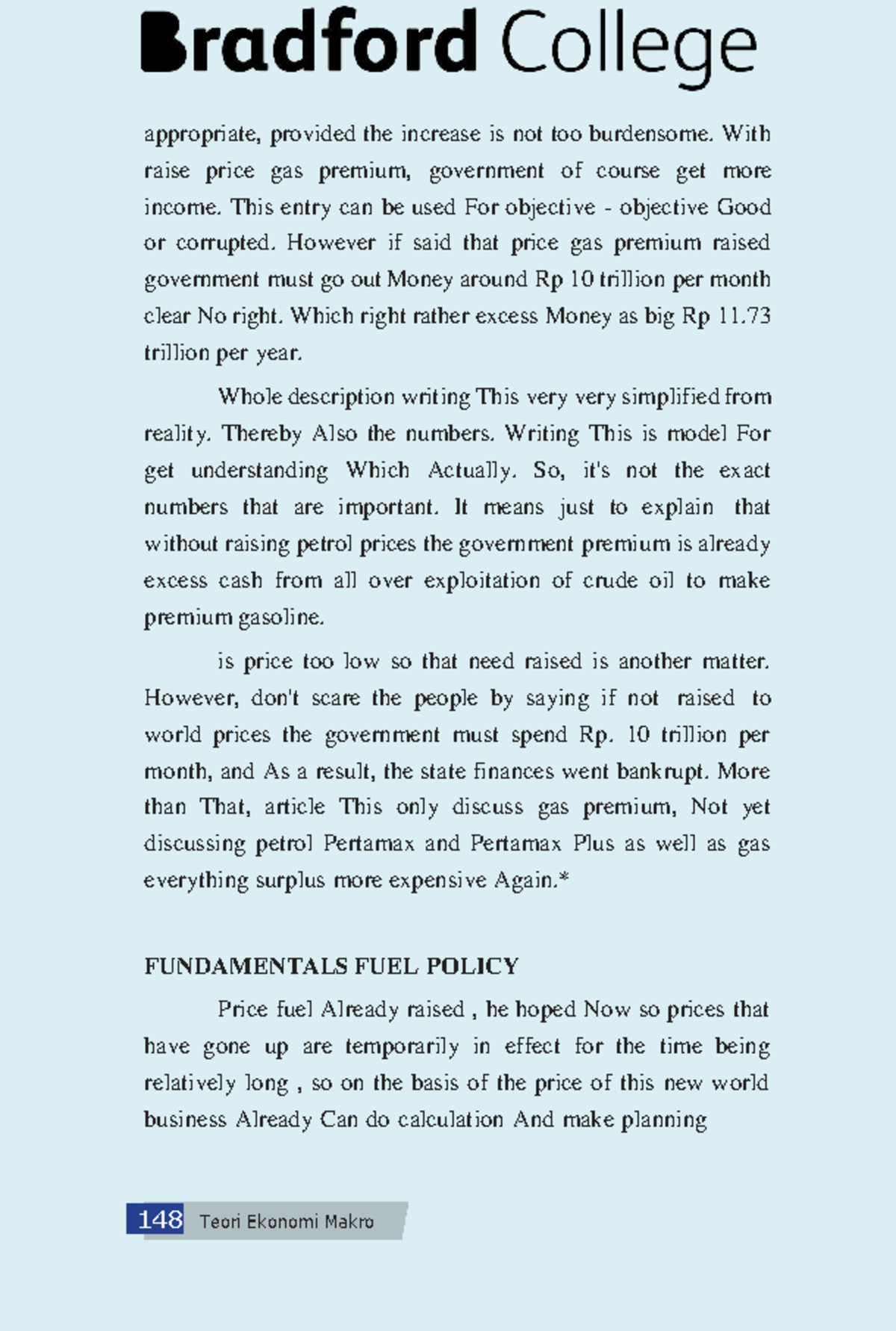 Business Environment in the word-42 - appropriate, provided the ...