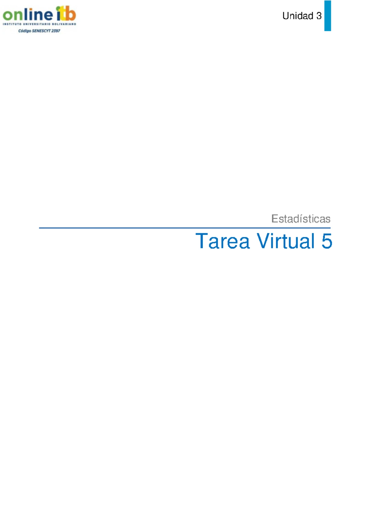 Tarea Virtual 1 - Introducción a la tributación - Unidad 1 Tributación Tarea Virtual Nº 1 Tarea ...