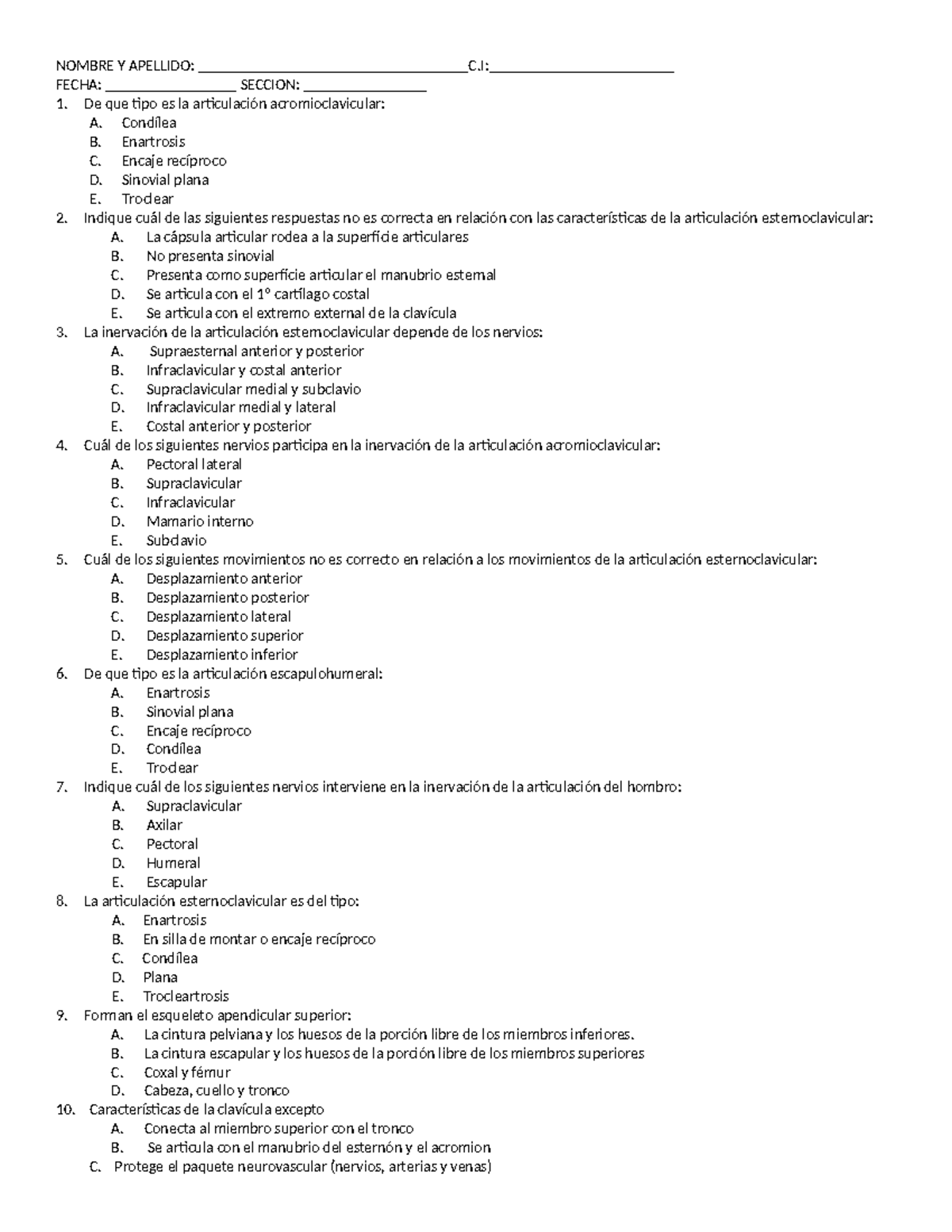 Parcial MSUP - NOMBRE Y APELLIDO: ___________C: FECHA ...