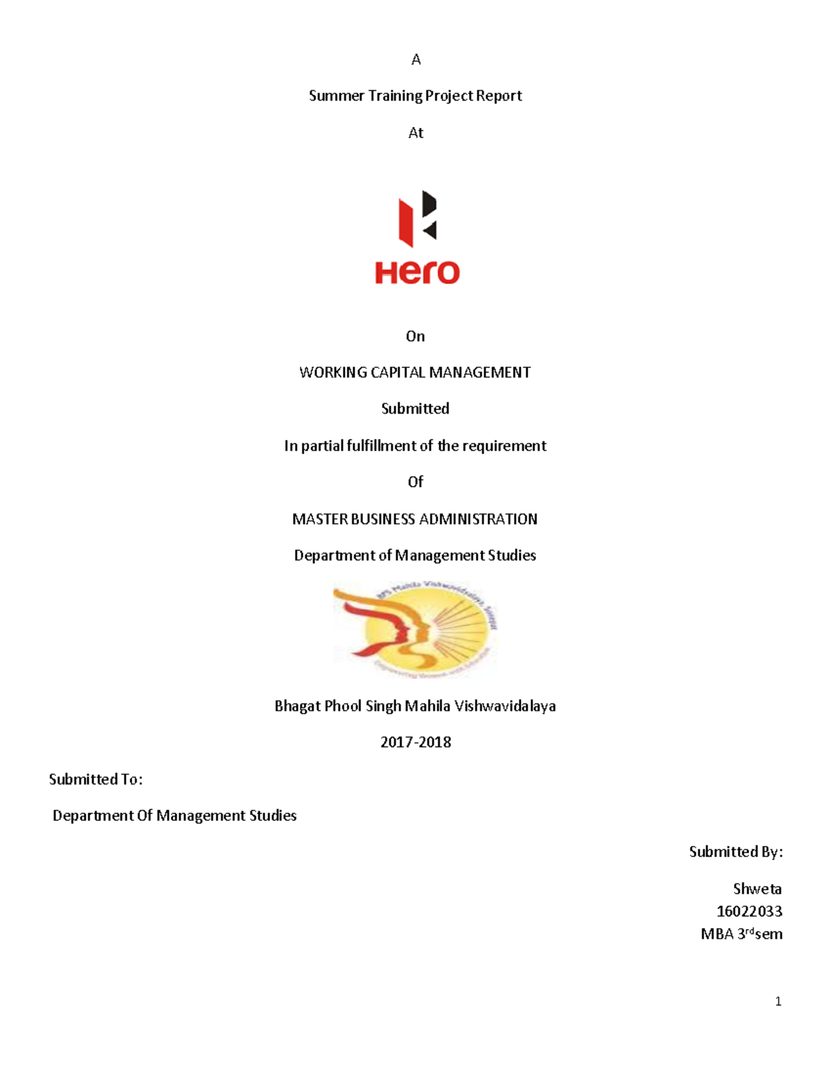 4 01-24-2023 16-28-59 Shweta Mba- PG dissertation - A Summer Training ...