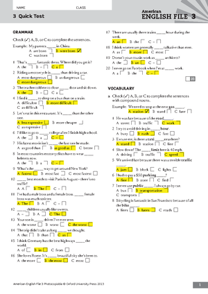 Basic Speaking Homework - BASIC SPEAKING HOMEWORK Unit 1 Look at the ...