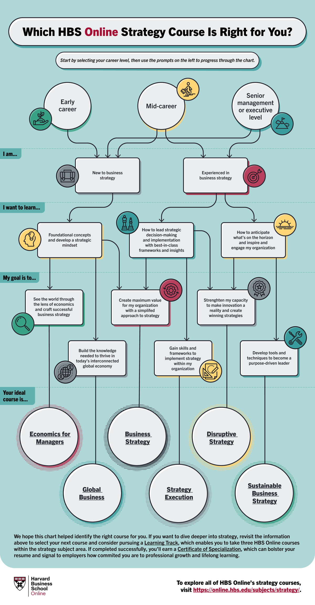 Which strategy course is right for you - Early Career I am new to ...