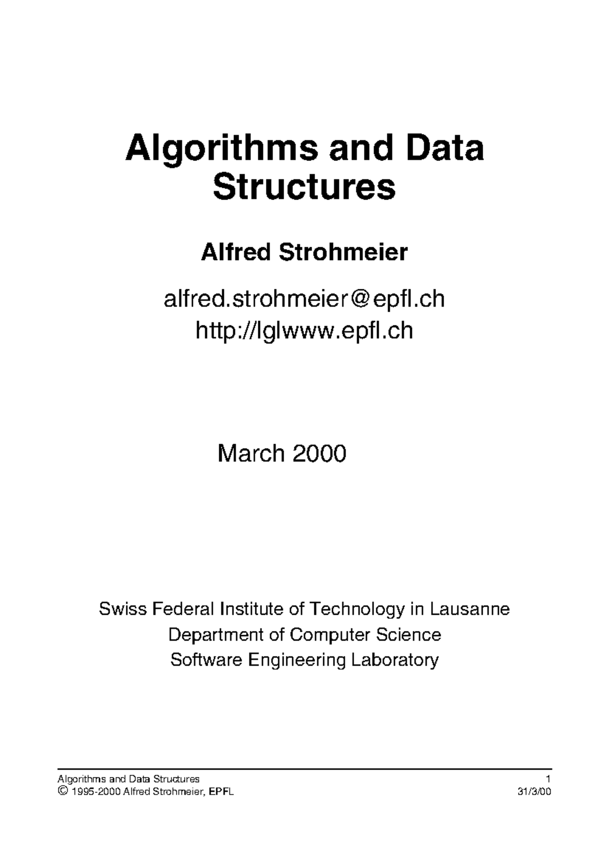 Algorithms-for-students - Algorithms and Data Structures Alfred ...