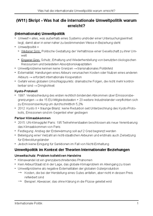 Internationale Politik - Theorien-Übersicht - Theorieschulen der ...