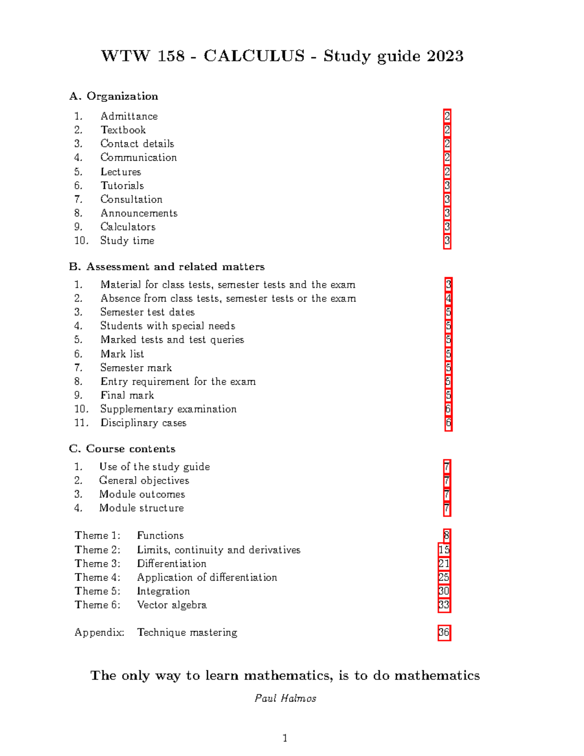 WTW 158 2024 study guide on Click UP - A. Organization The only way to ...