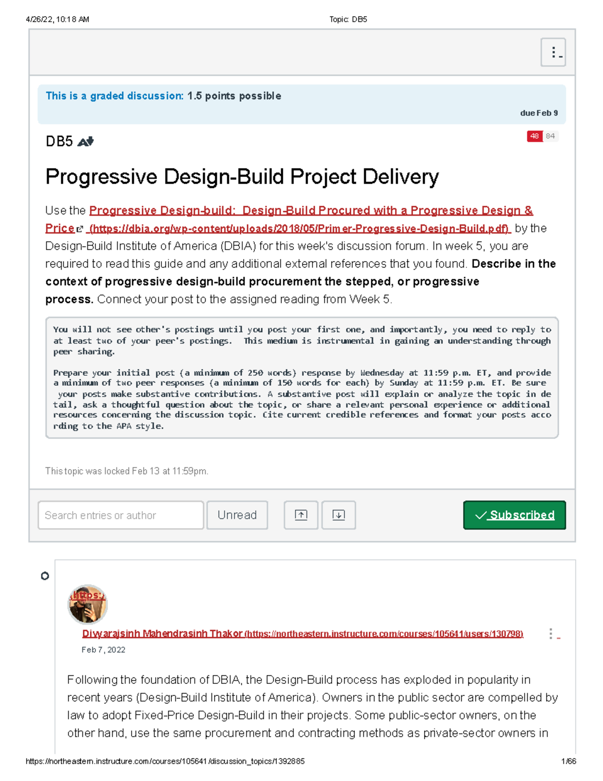 CMG 6402 DB5 - Progressive Design-Build Project Delivery Use the ...