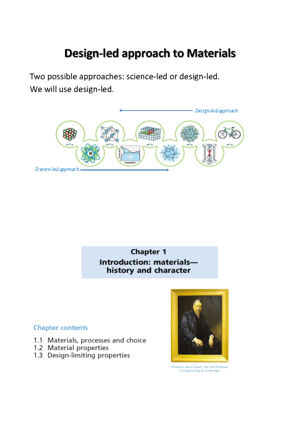 01 - Chapter 1 - Introductional - Two possible approaches: science-led ...