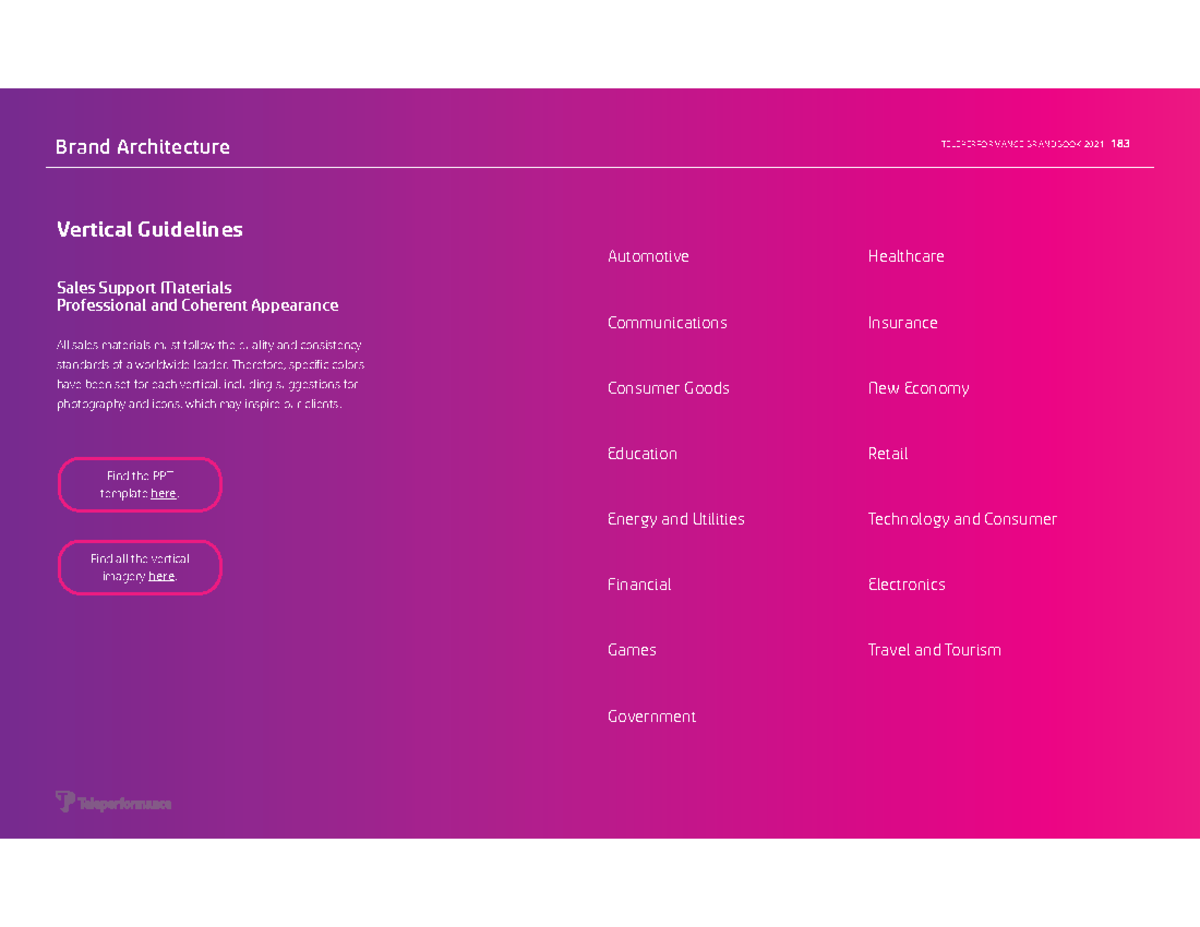1. Vertical Guidelines FEB2023 - Brand Architecture TELEPERFORMANCE ...