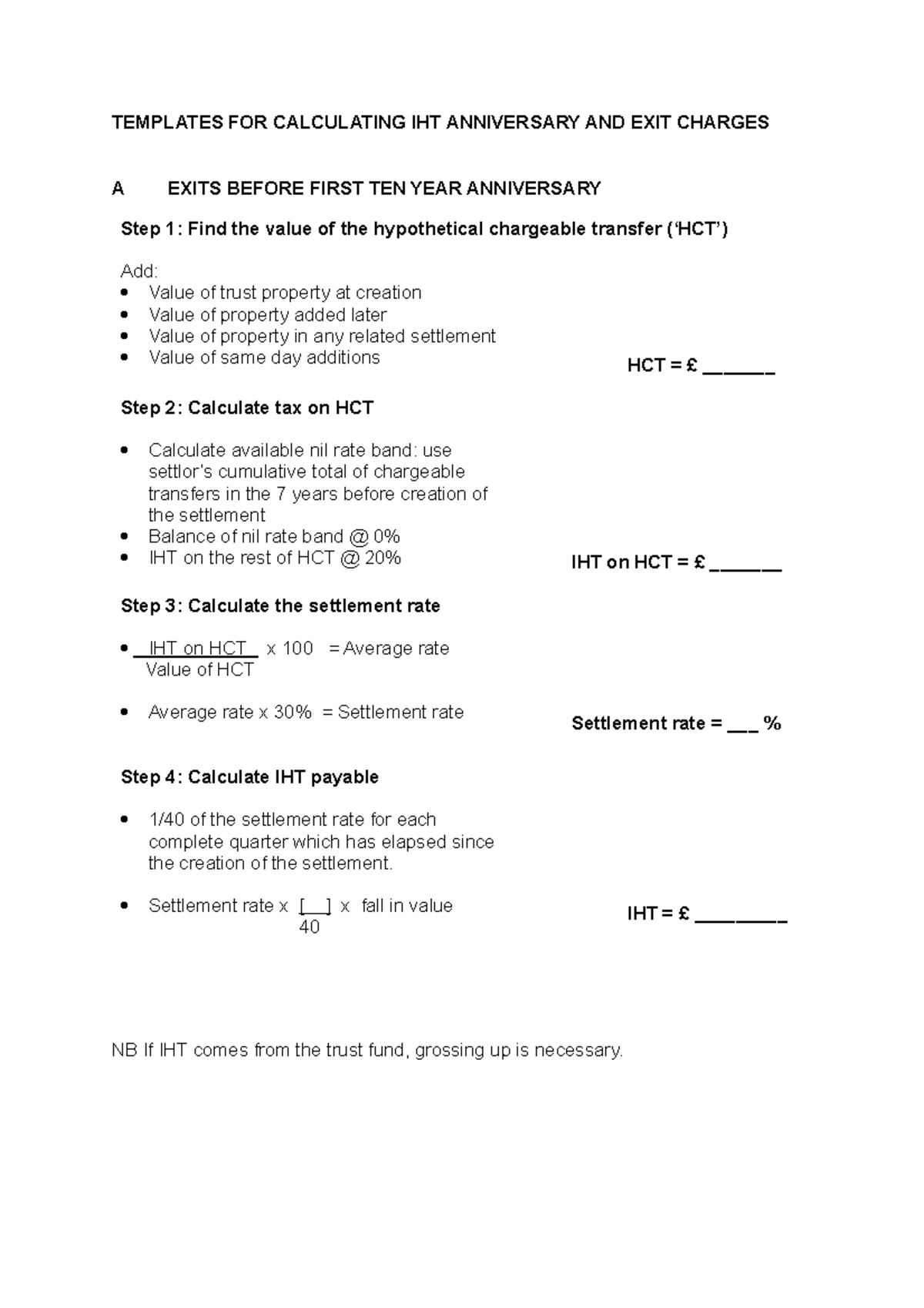 2122 Priv U06 Ce01 Templates Iht Anniversary Exit Charges Deed Of