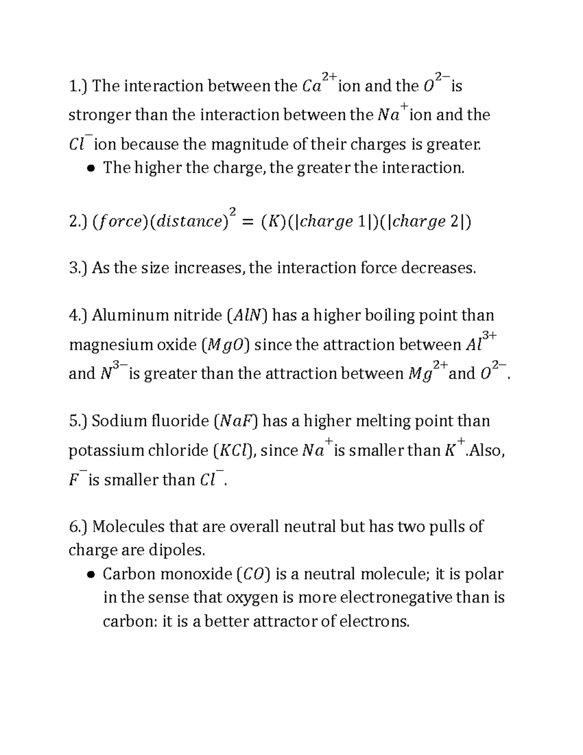 Organic Chemistry Tutor Intermolecular Forces, Hydrogen Bonding, Dipole ...