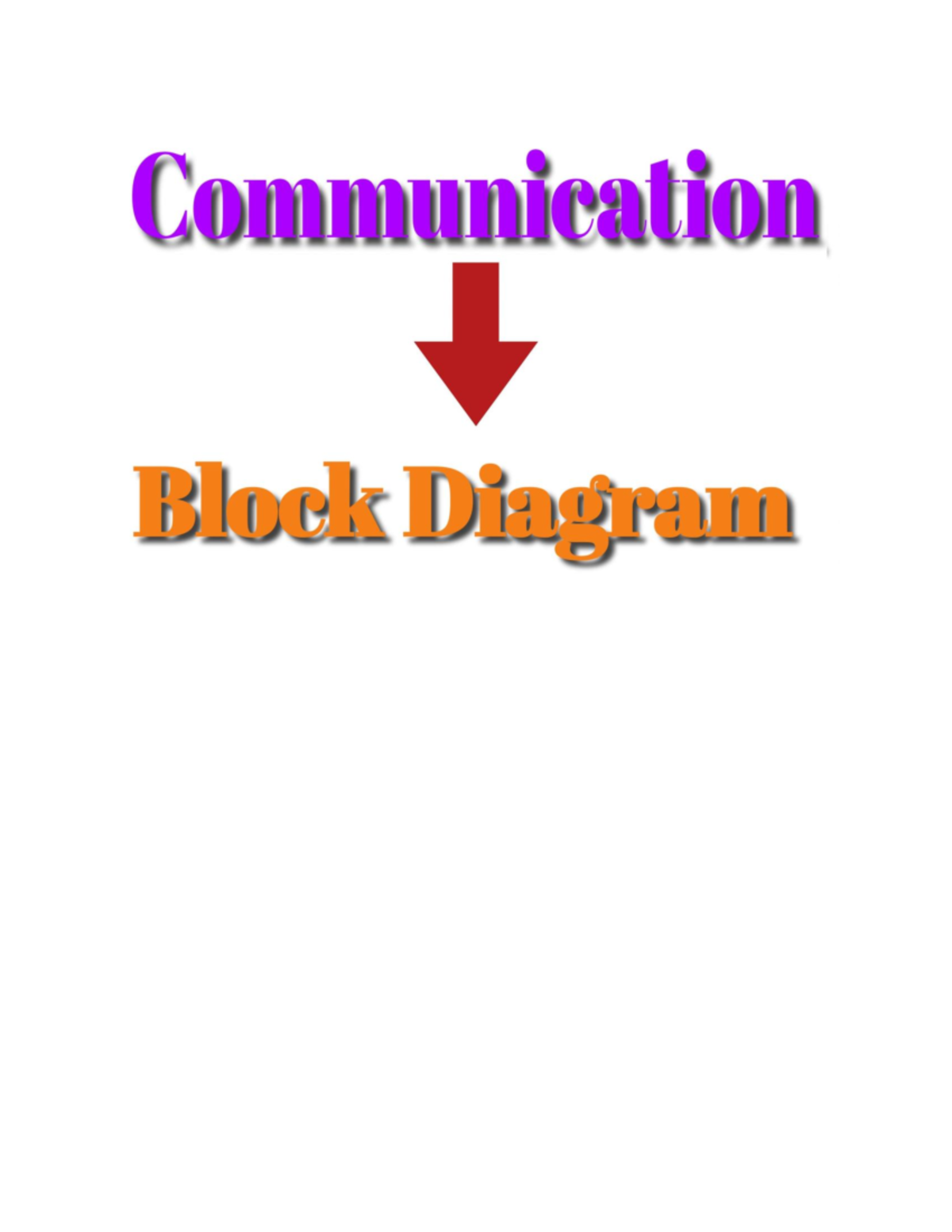 Communication block diagram - Communication L Block Diagram ...
