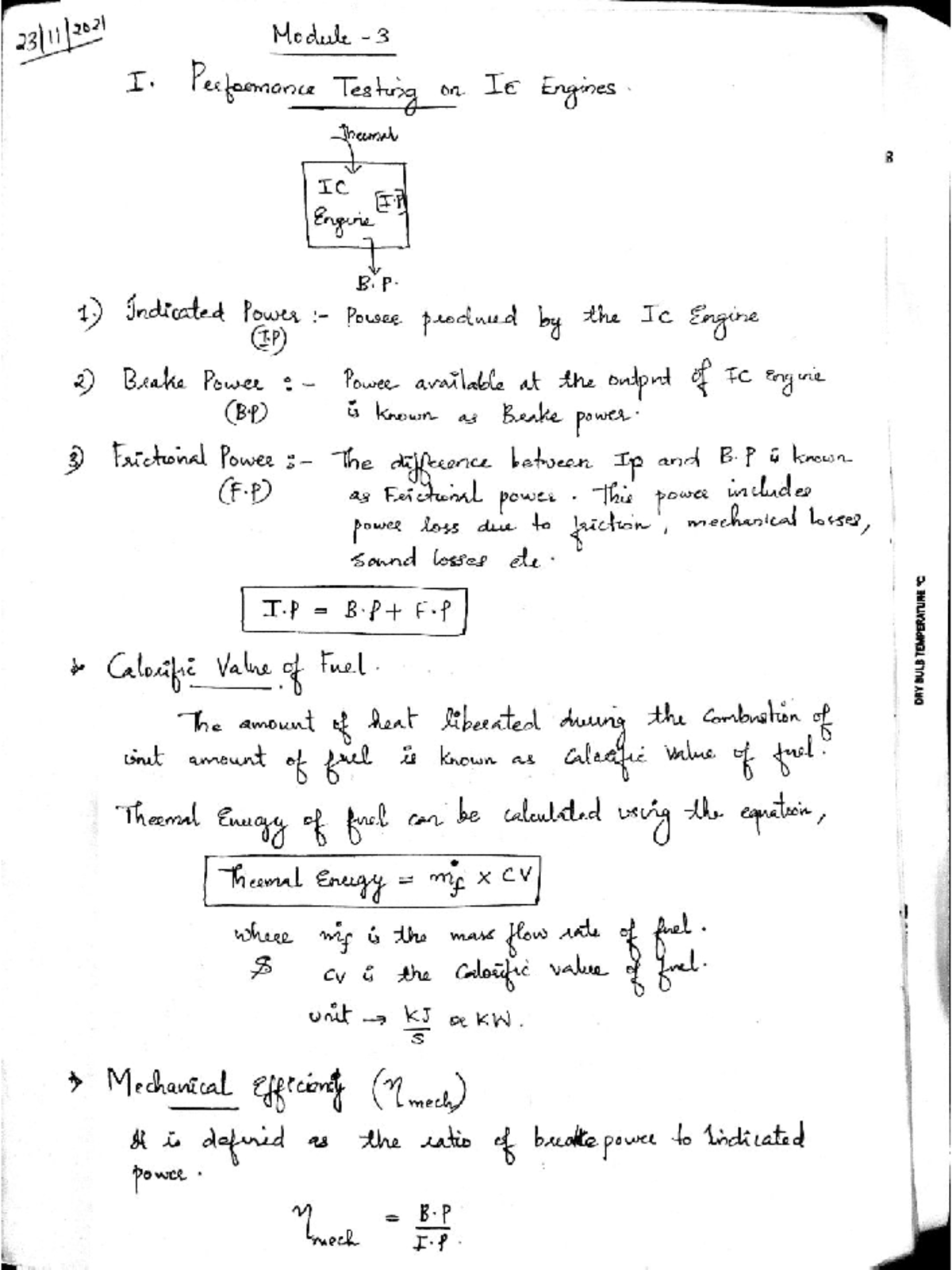 Thermal full notes - thermo - Studocu