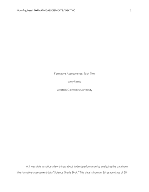 Task 1 Assessment Plan Template (1) revised - DIM3, Task 1: Assessment ...