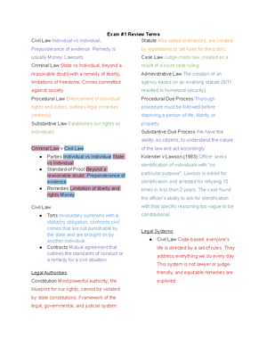 Judicial Process Notes - THE JUDICIAL PROCESS Spring 2023 Course Notes ...