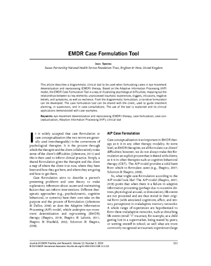 Trauma Informed Care-Preceptor - 1 Case study: Trauma-informed care ...