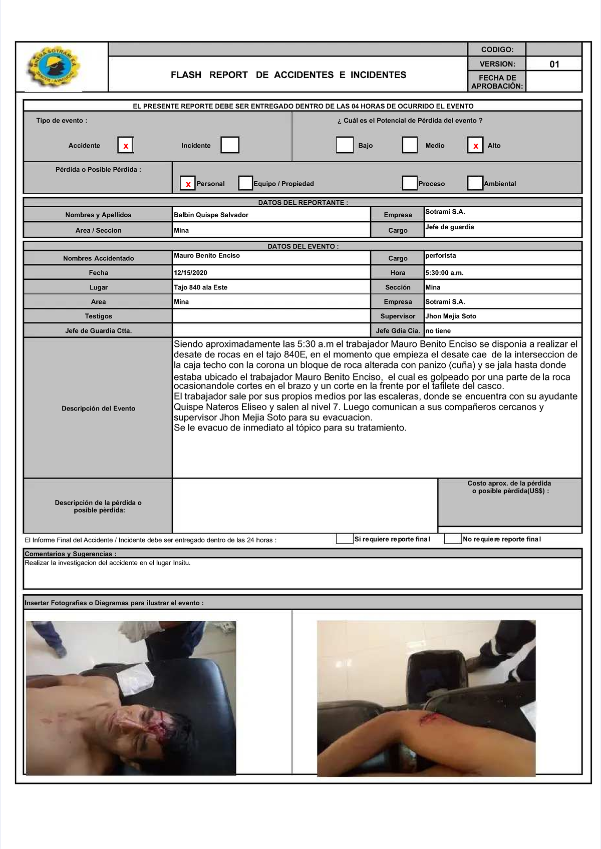 Pdf-flash-report compress - CODIGO:CODIGO: FLASHFLASH REPORTREPORT DEDE ...