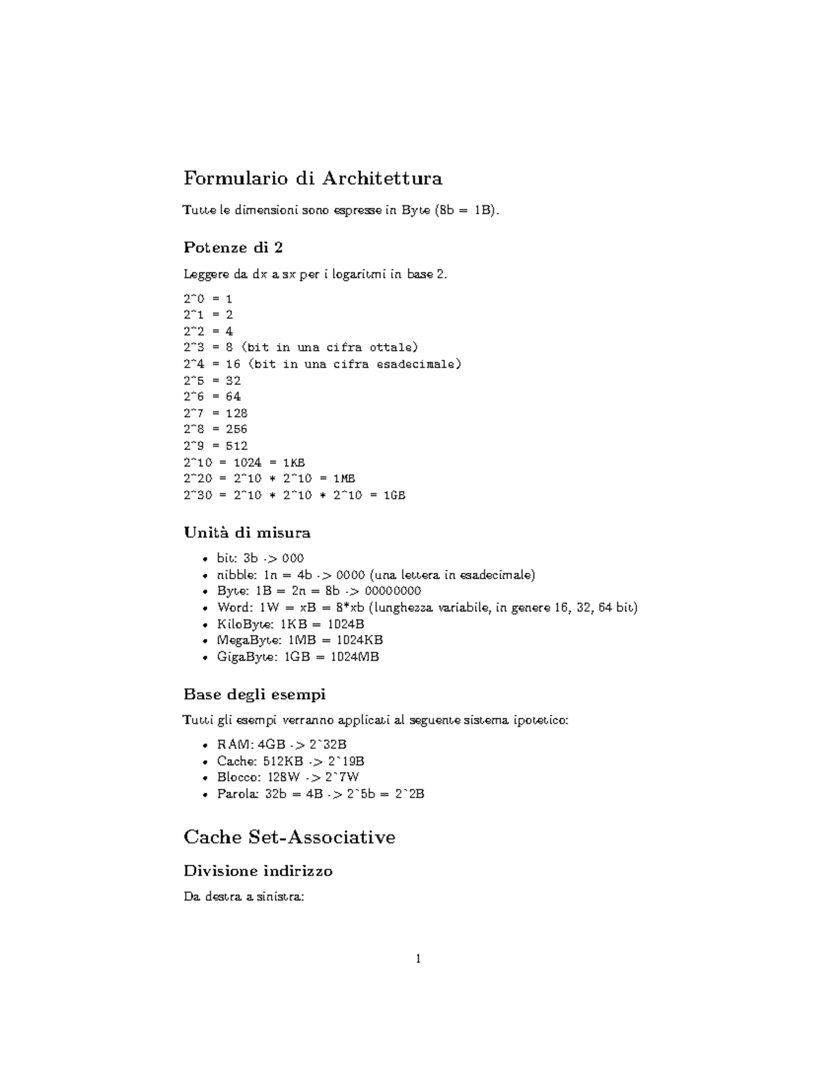 Formule-architettura - Formulario di Architettura Tutte le dimensioni ...