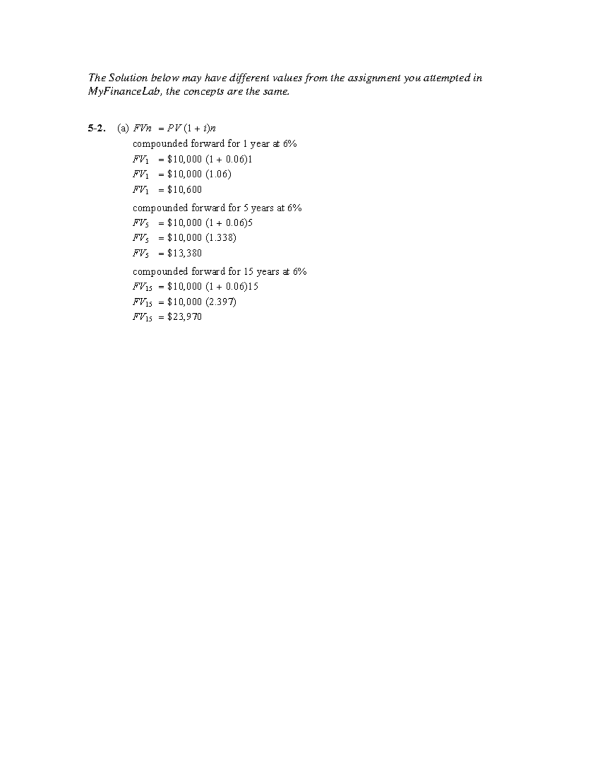 HW 3 Solution File - The Solution below may have different values from ...