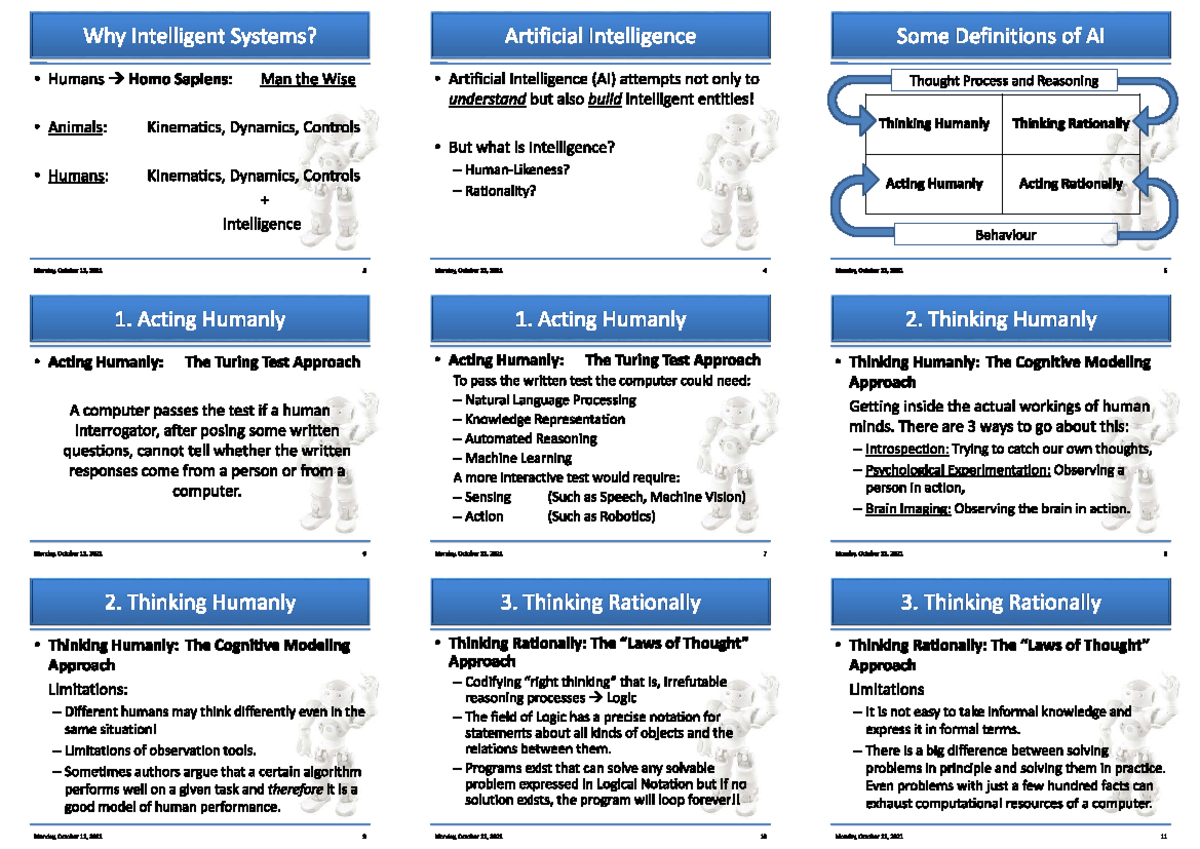 3 - slides of ai - Computer Science - NUST - Studocu