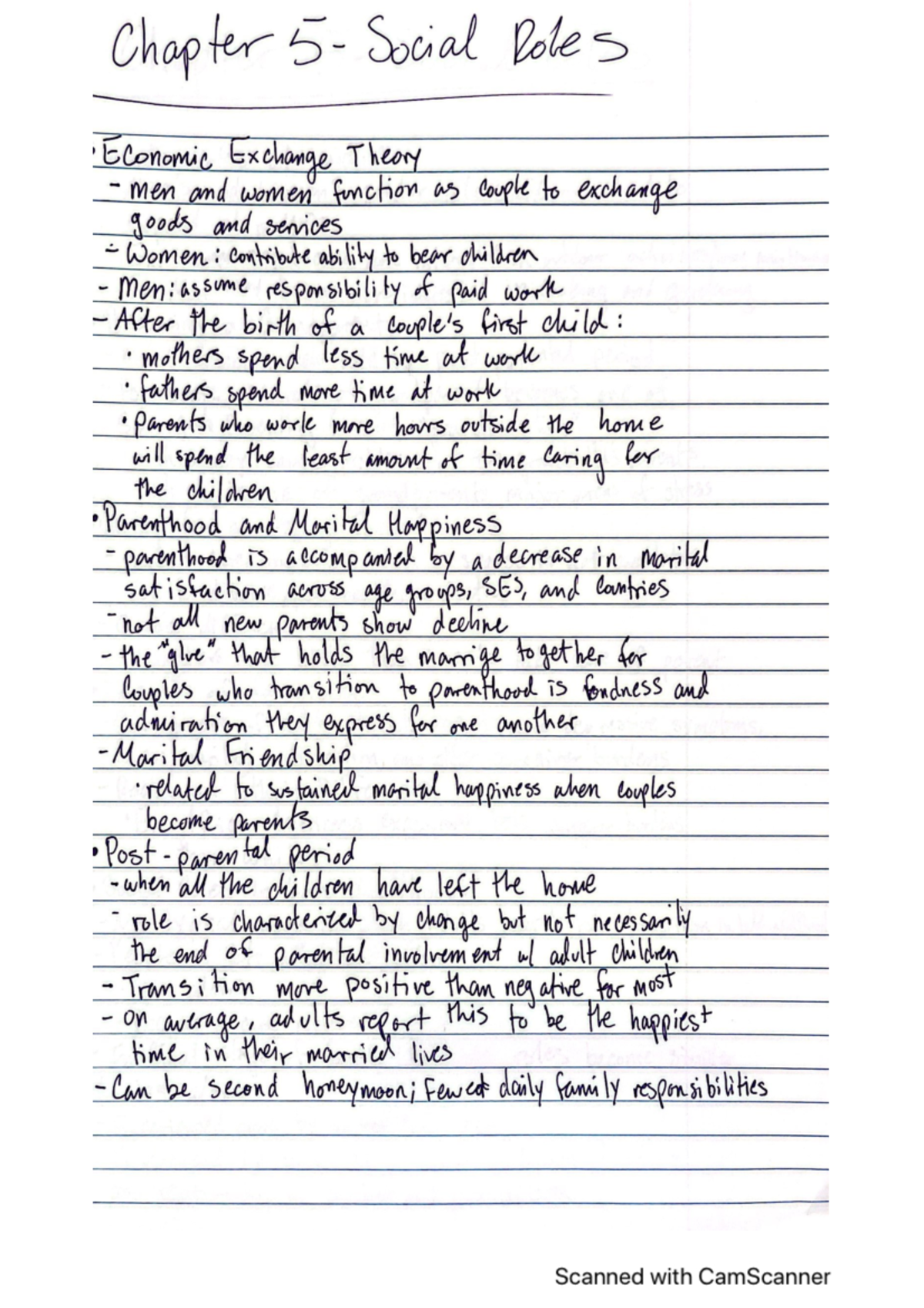 Chapter 5 Social Roles (part 2) - GRNT 2124 - Studocu