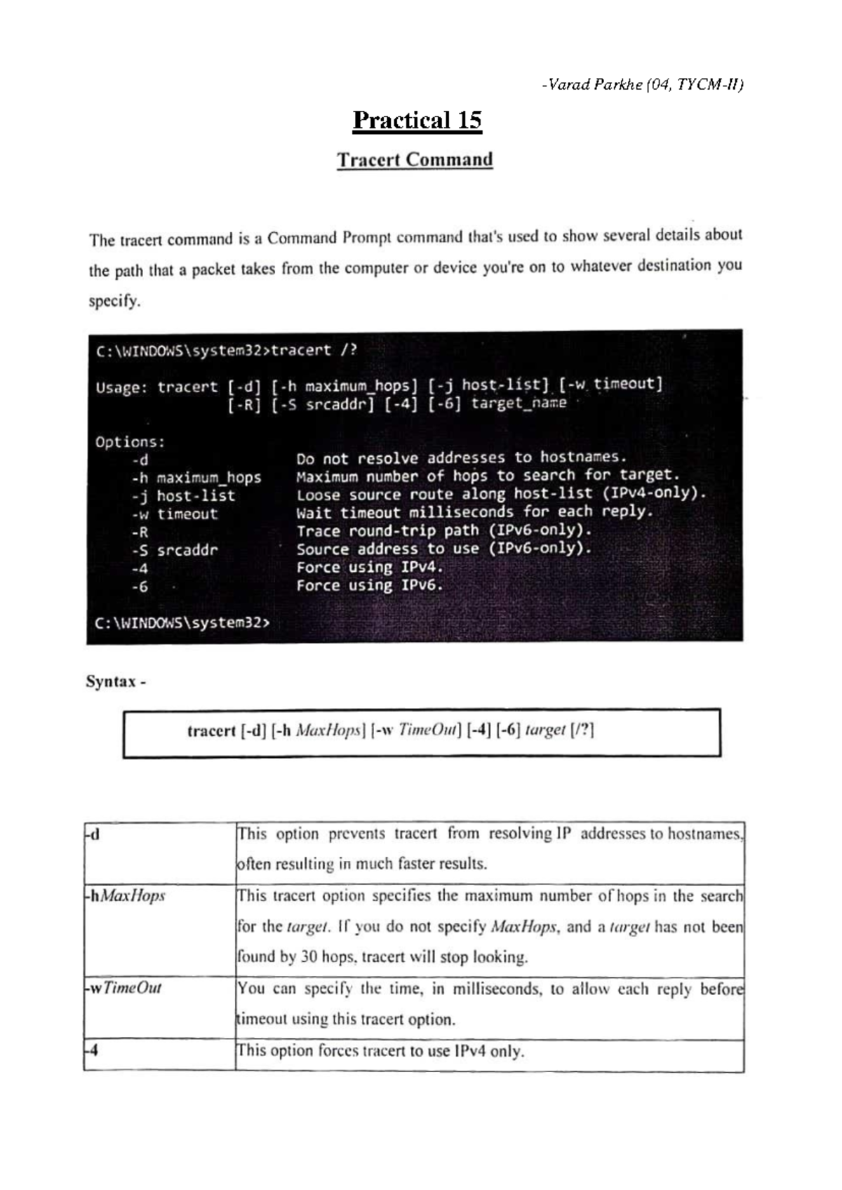 Nis file notes practicals notes no 3 sjsjj - Computer Engineering ...