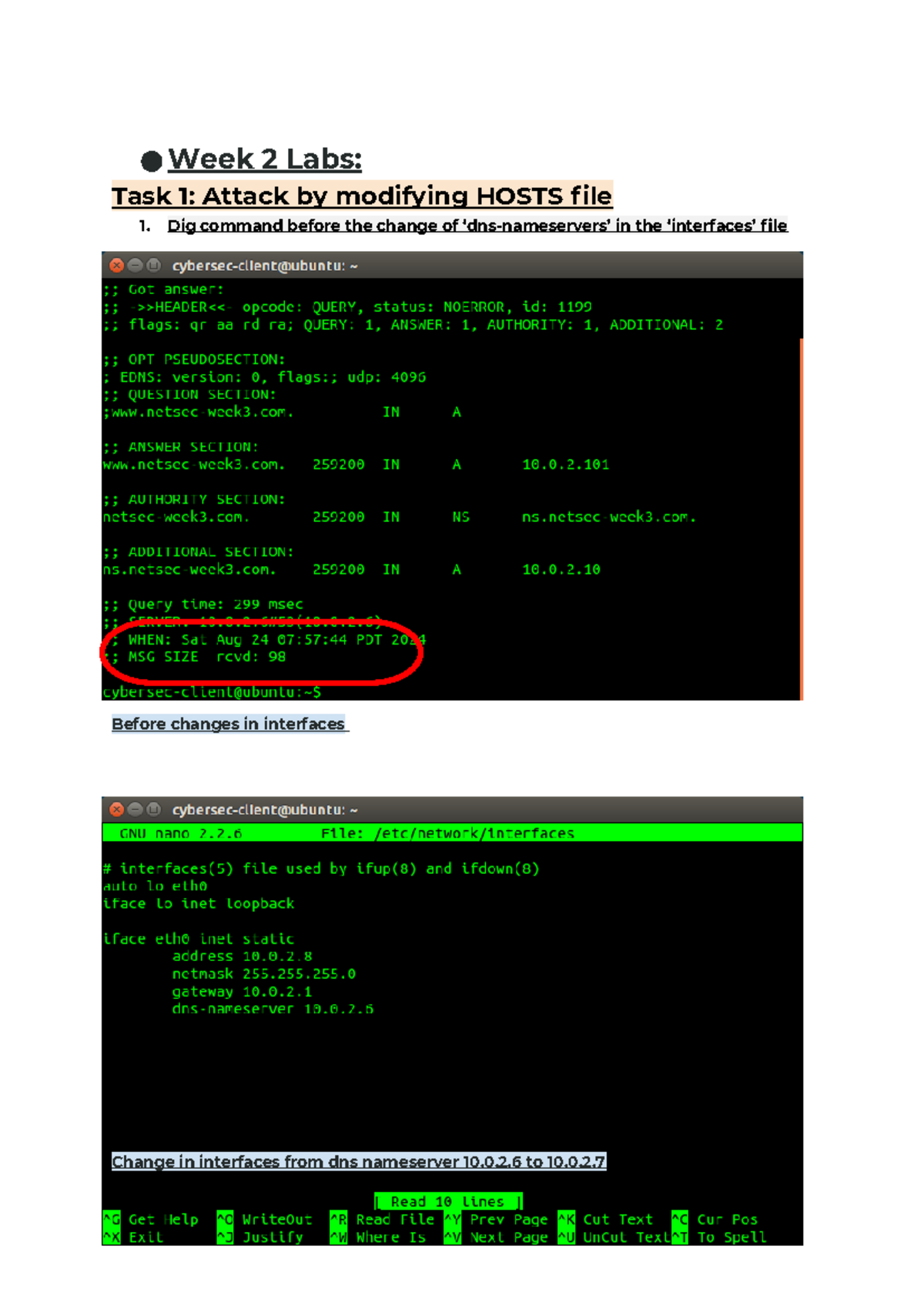 Labs week 2 cyber - Cmp1 - 48730 - Cybersecurity 01 lab 2 - Week 2 Labs ...