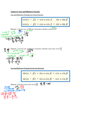 MAC 1114 Test 1 Review Spring 2021 - MAC 1114 – Test 1 Review Questions ...