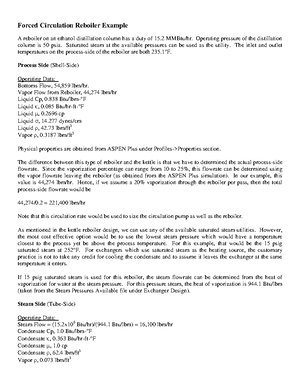 Partial Condenser Example Solution - Partial Condenser Example A ...