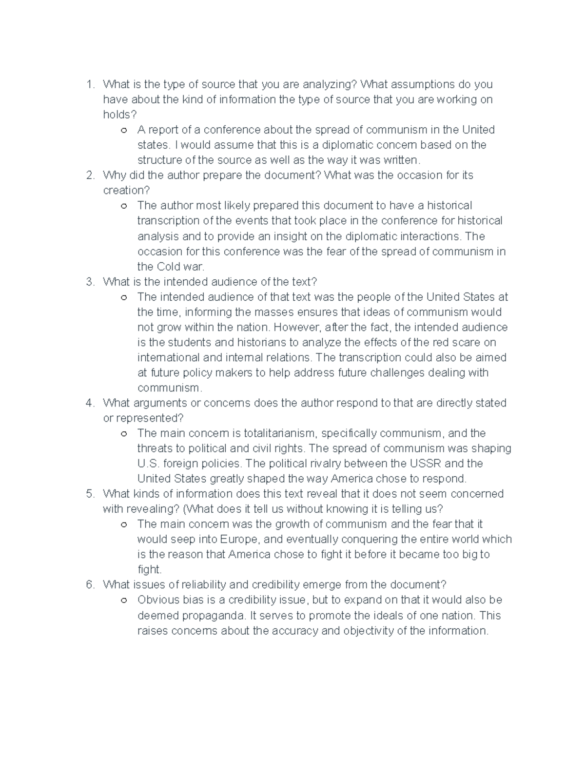 Primary source 3 - What is the type of source that you are analyzing ...