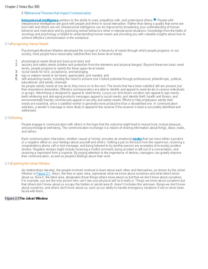 BUSI 300 Chapter 1 Reading Notes - Chapter 1 BUS 300 Communication – is ...