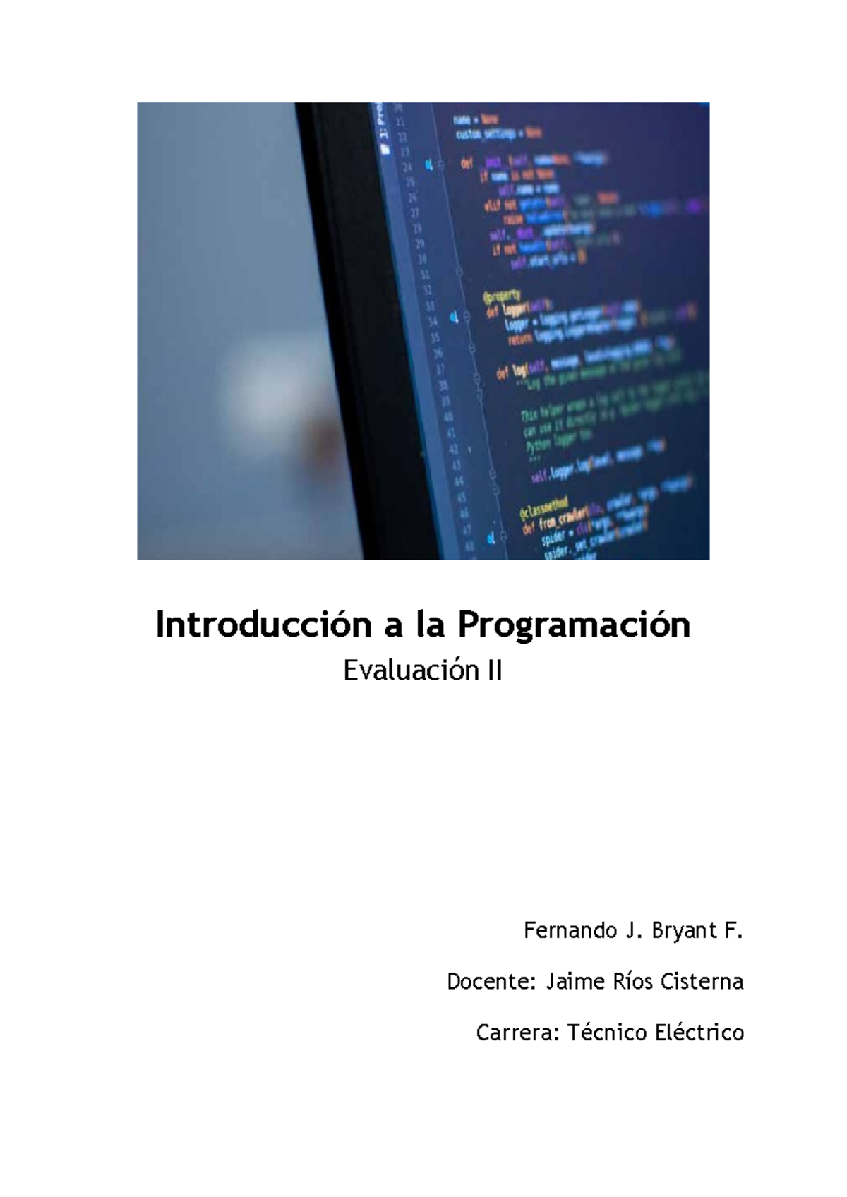 Intruc ala progr E2 - evolución 2 - Introducción a la Programación ...