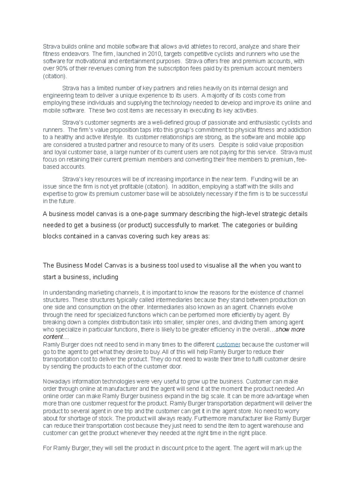 BMC Content - ...... - Strava builds online and mobile software that ...