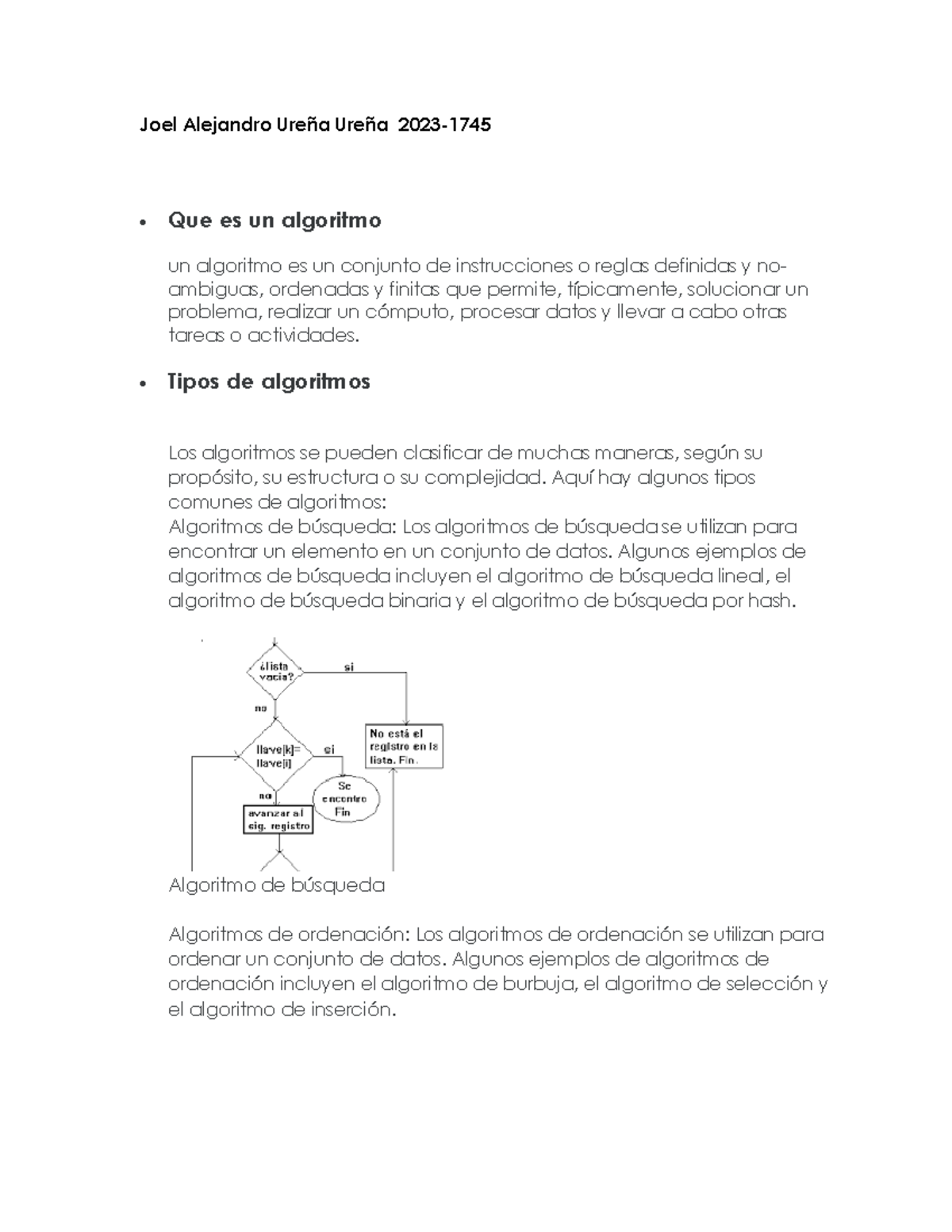 Asignacion 1 - ... - Joel Alejandro Ureña Ureña 2023- 1745 • Que es un ...