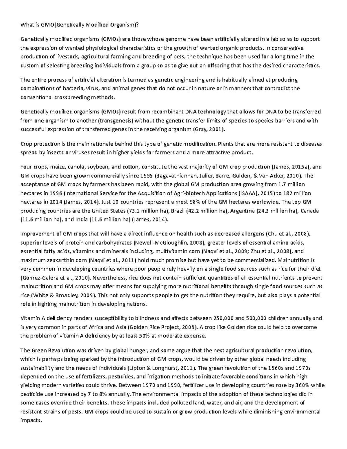 GMO pro arguments(Gen-WPS Office - What is GMO(Genetically Modified ...