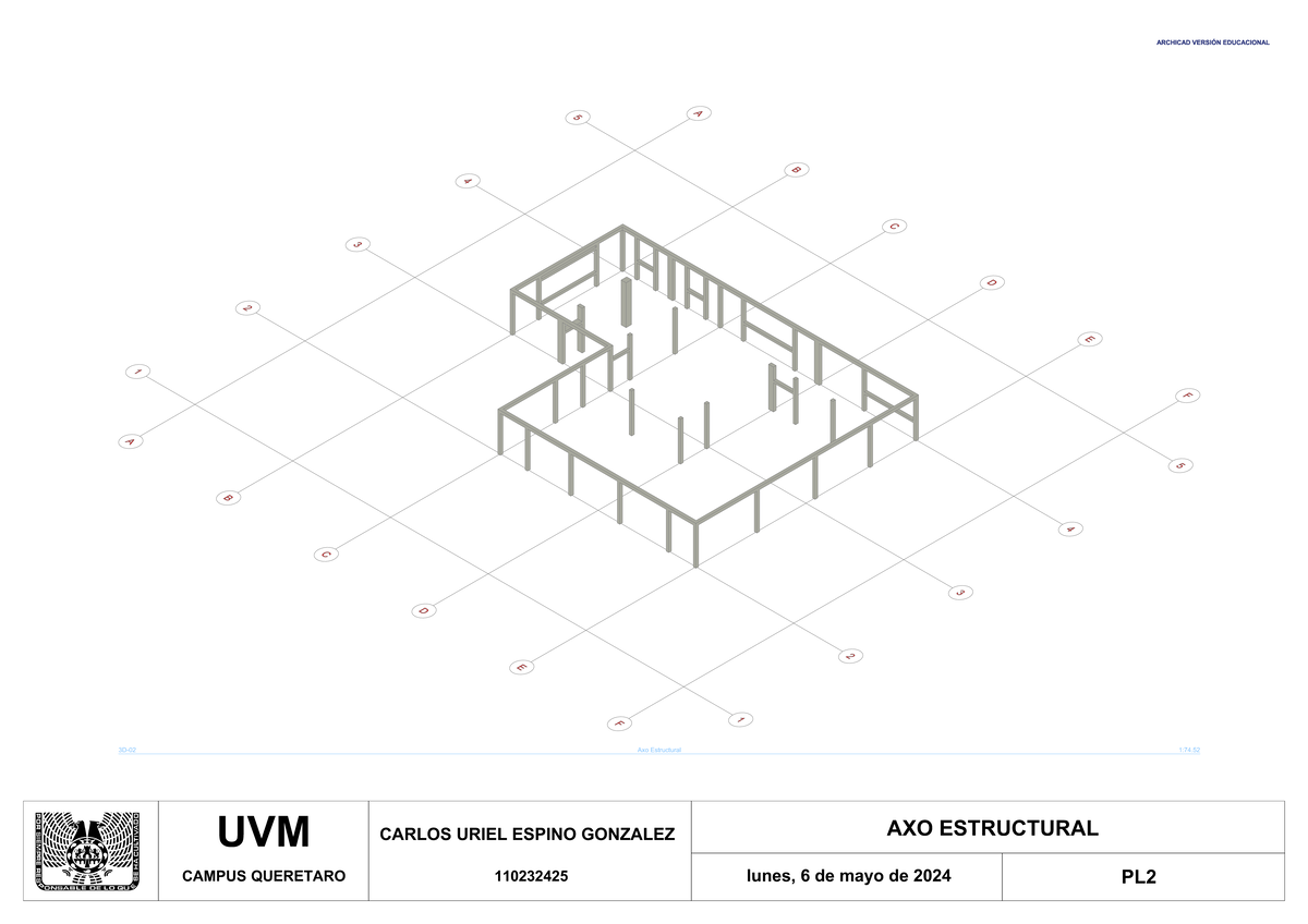 A8 CUEG estructural - Criterio Estructural - GSEducationalVersion UVM CAMPUS QUERETARO AXO - Studocu