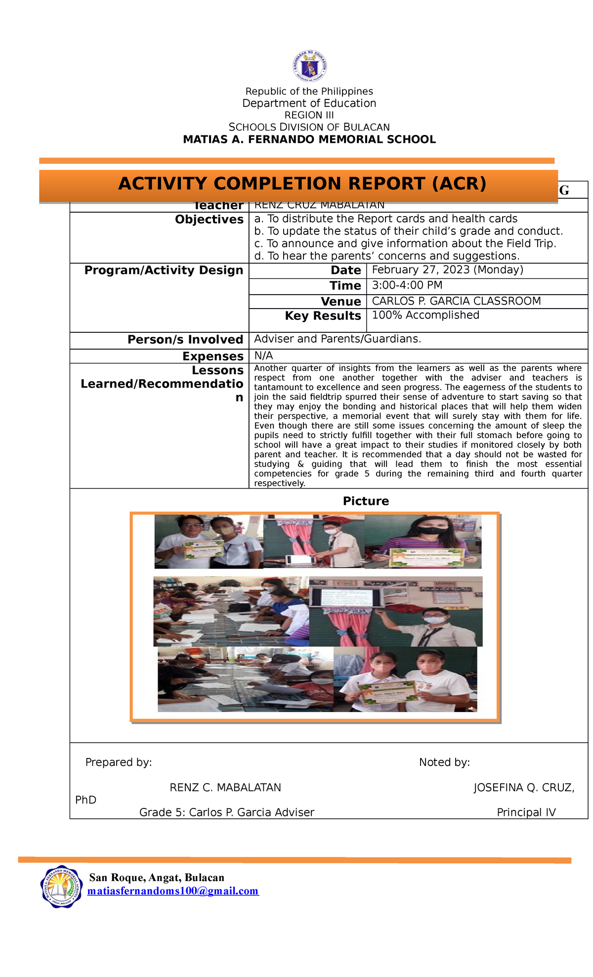 Acrr-2nd -qtr-cards-2022-2023 - Program/Activity Title SECOND QUARTER ...