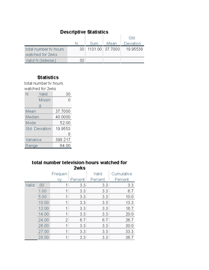 Statistics chapter 1 terms - Statistical terms (Chapter 1) Population ...