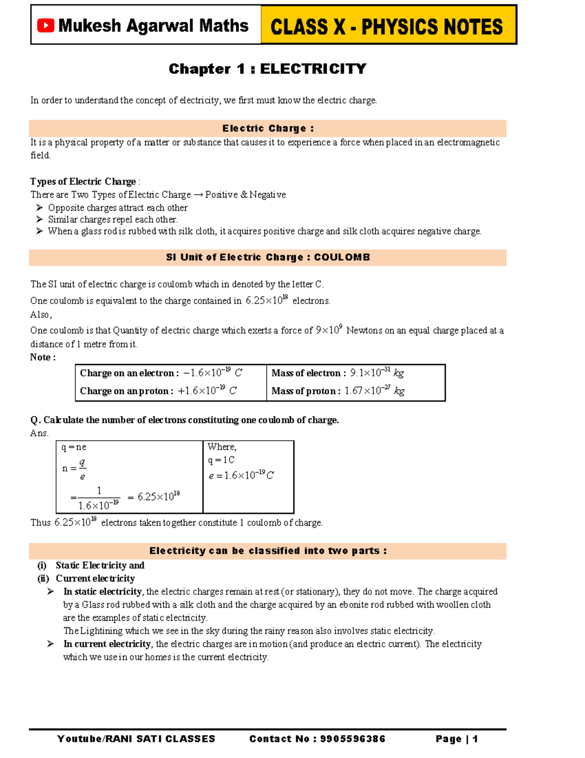Phy Ch 1 Electricity 828e7144-f33c-40ad-8c6e-dfe1388daeee - Chapter 1 ...