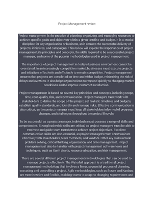 Case Study Design Prototype - DESIGN PROTOTYPES INC. PROJECT MANAGEMENT ...