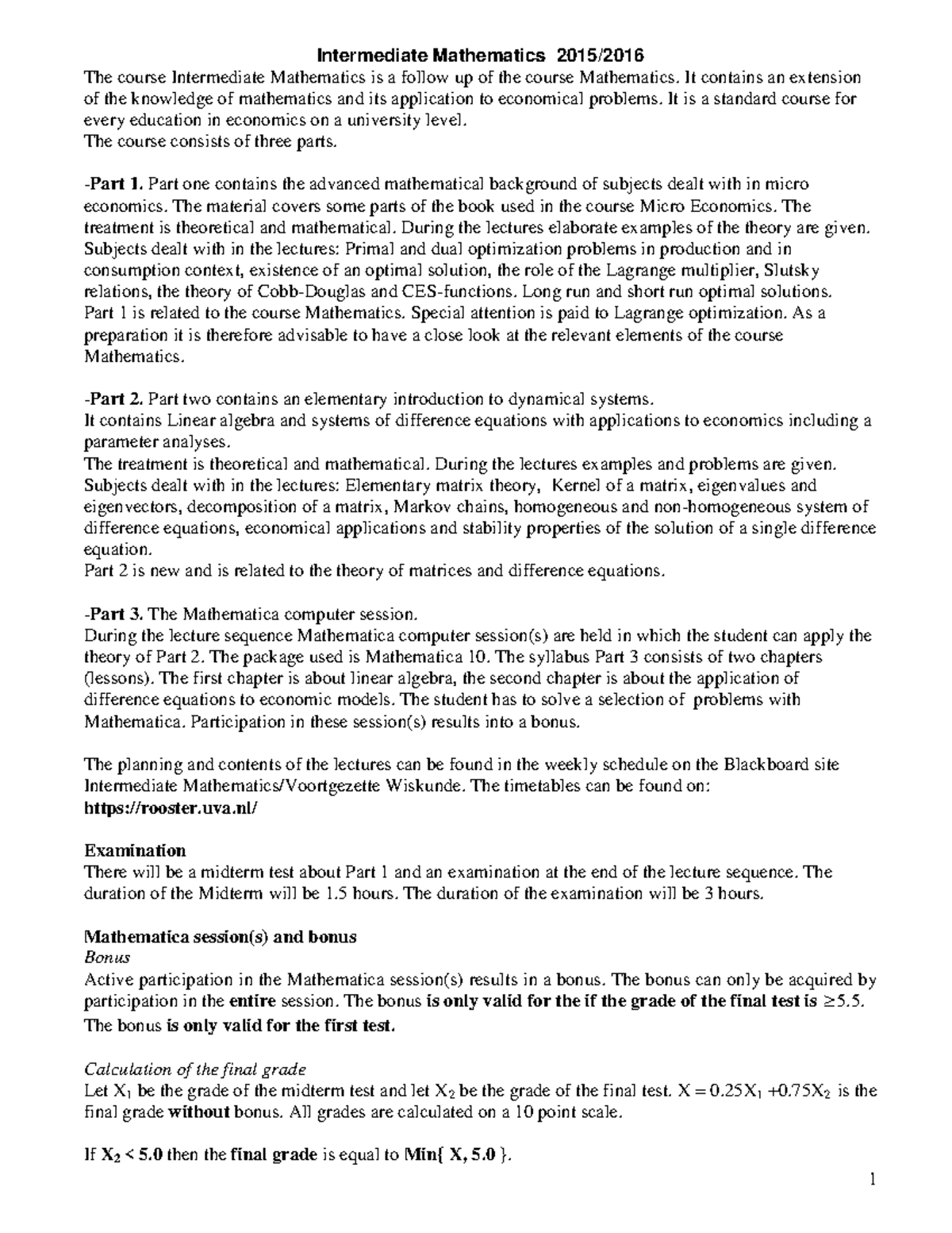 Courseinfo+schedule Intermediate Mathematics 2016-2017 - Intermediate ...