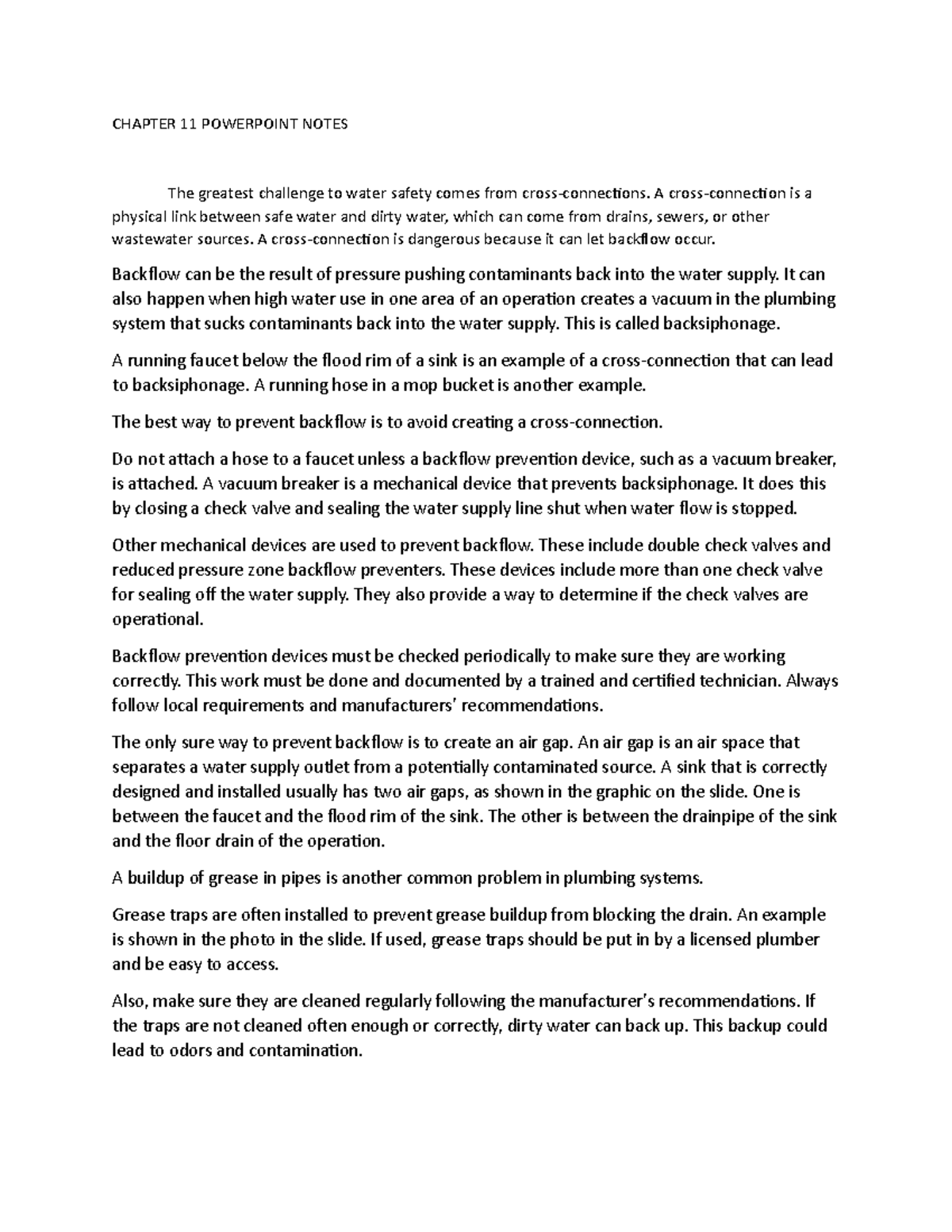 Chapter 11 Powerpoint culinary notes 3 - CHAPTER 11 POWERPOINT NOTES ...