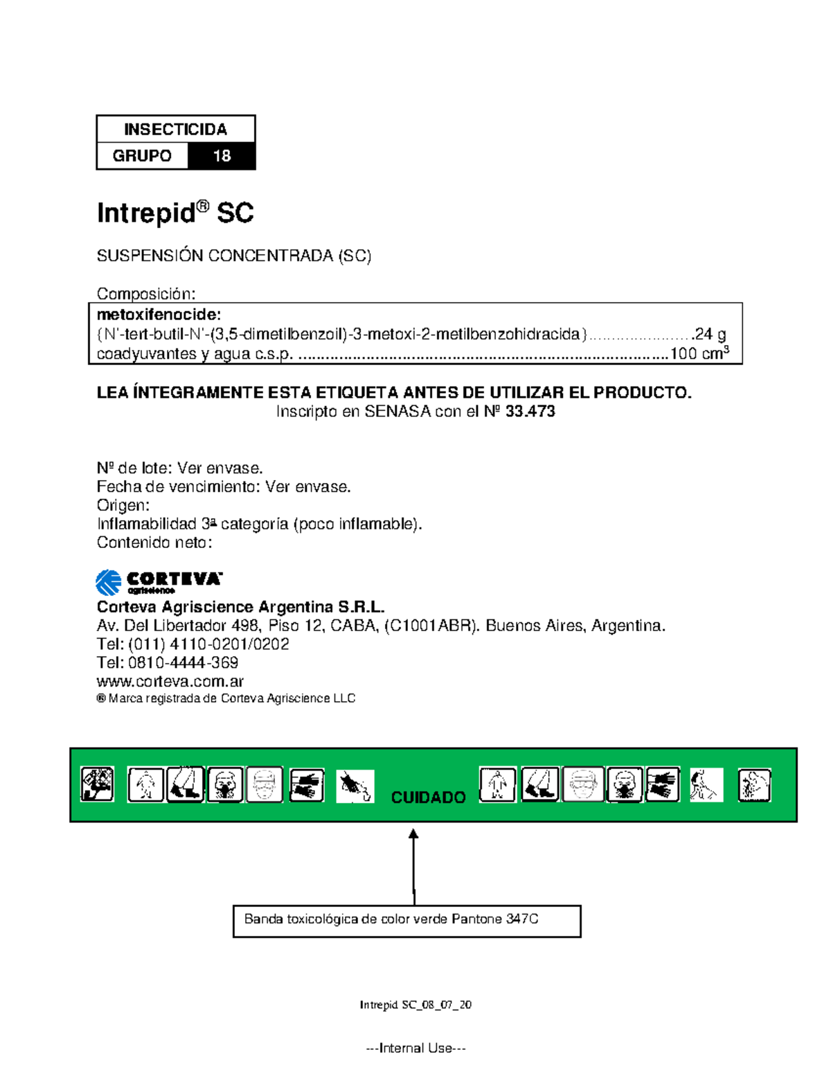 Intrepid SC - 111111111111 - Intrepid SC_08_07_ CUIDADO Intrepid ® SC ...